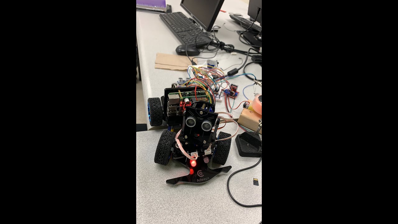 Pi-car self driving project - YouTube