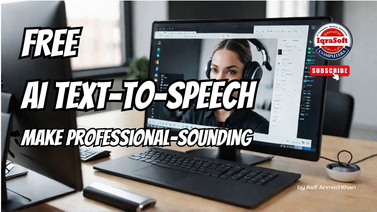 FREE AI Text-to-Speech: Make Professional-Sounding #free - YouTube