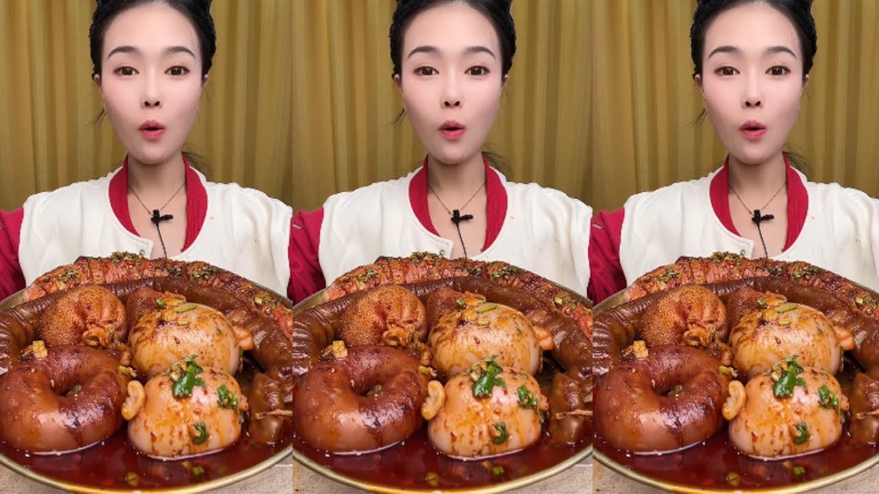Pig Brain Asmr Chinese Food Mukbang Eating Show - YouTube