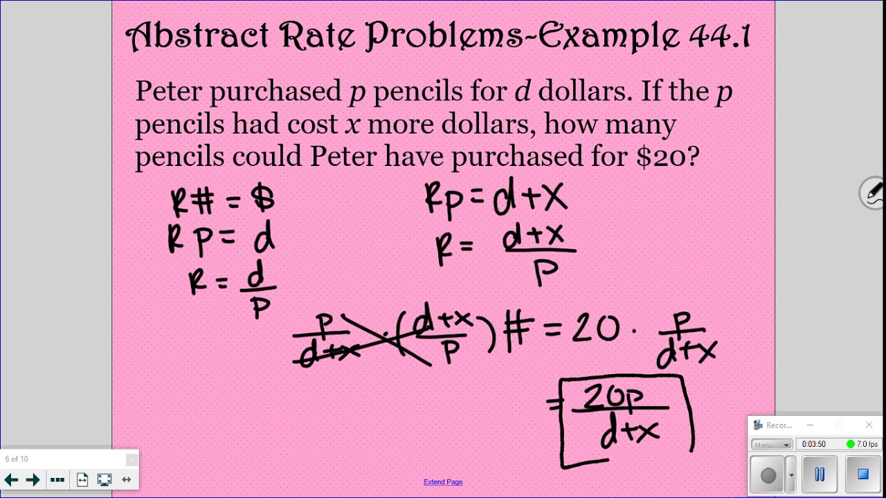 Saxon Pre Calc Lesson 44 - YouTube