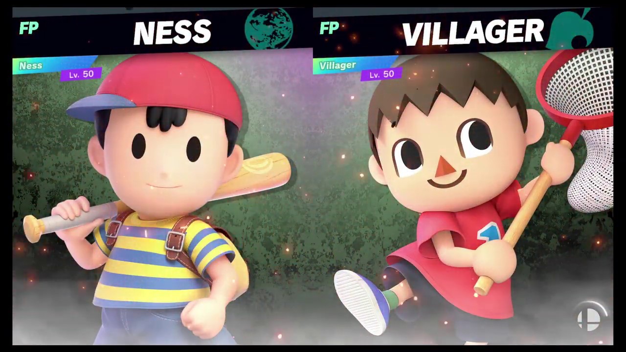 Super Smash Bros Ultimate Amiibo Fights Request #1493 Ness vs Villager ...
