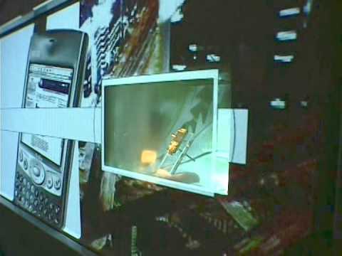 Animated display including content built for the Bell Wireless ...