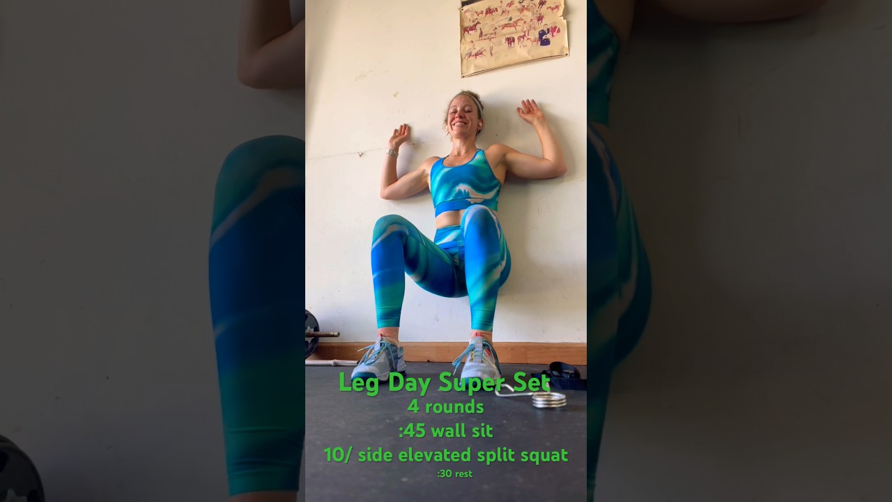 Wobbly Leg Super Set targeting muscle endurance, balance & single leg ...