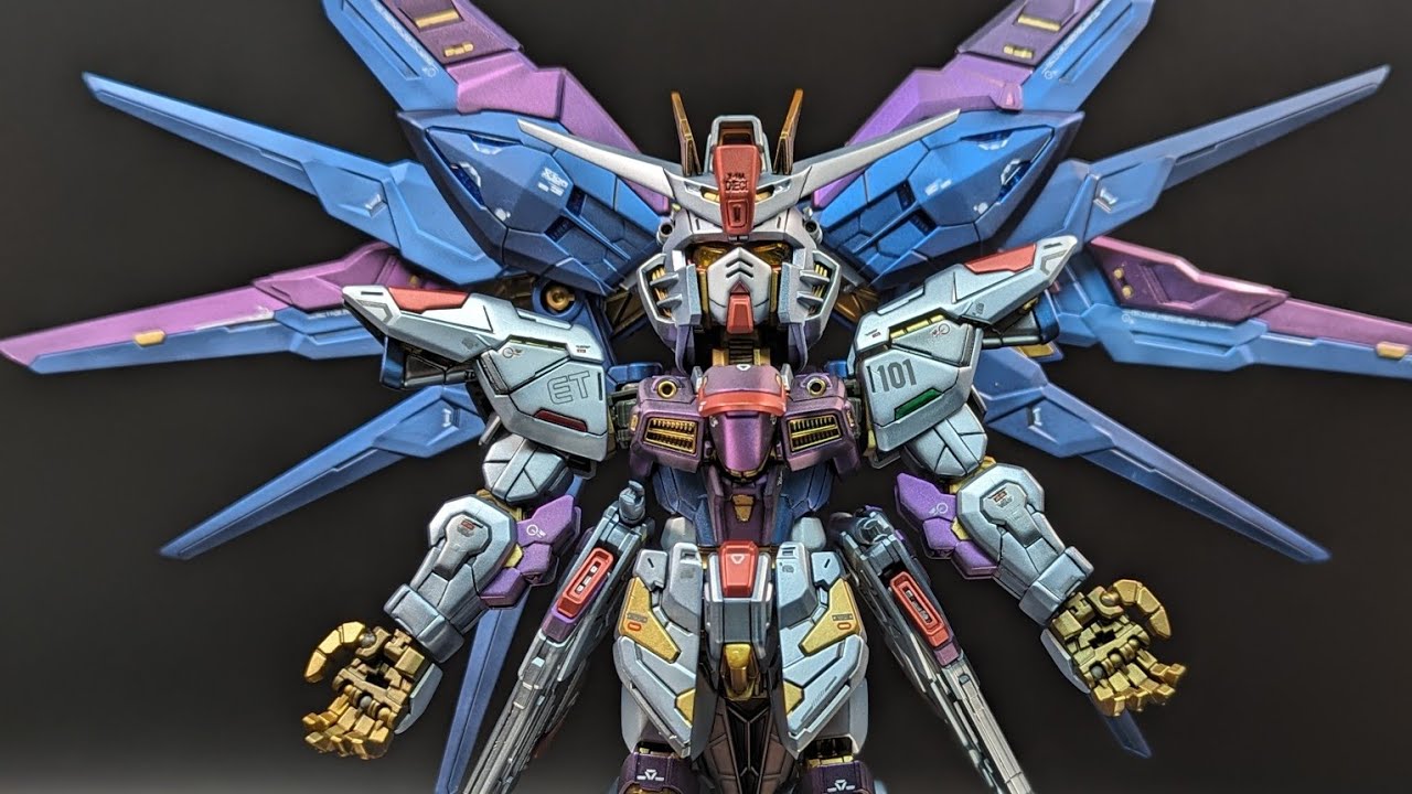 Gunpla | MGSD Freedom Gundam PT.2 (Custom Build) - YouTube