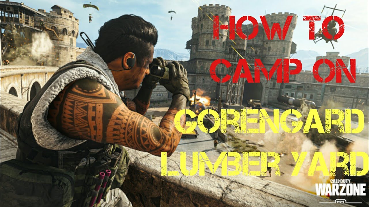 Call of Duty: Modern Warfare [Warzone- How to camp on the map Gorengard ...