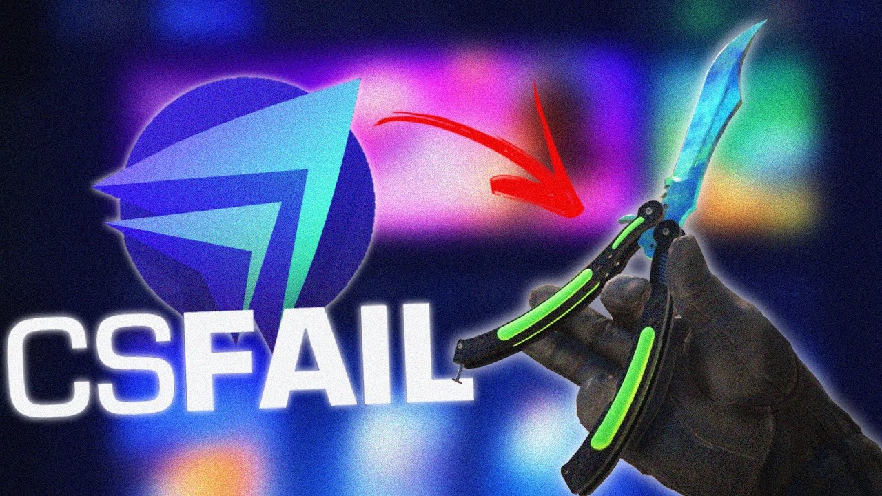 GANHEI uma FACA NO CS FAIL! - YouTube