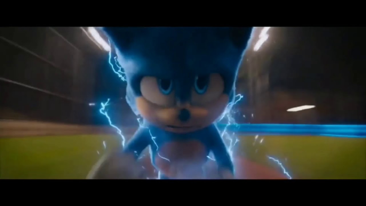 Sonic (2020) movie- blue explosions + fast and slow - YouTube