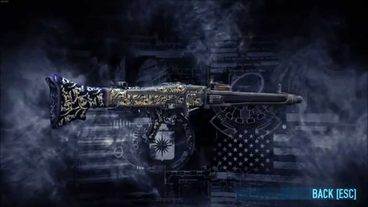 PAYDAY 2 - Buzzsaw 42 Light Machine Gun | Tomb - Showcase - YouTube