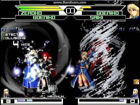 The King of Fighters Mugen: Zeroko & Goeniko Vs The World - YouTube