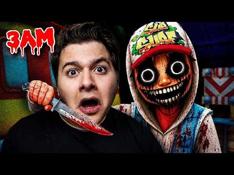 GECE 3'te SUBWAY SURFERS Oyununu İlk Kez Test Ettim.. (GERÇEK HAYATA GELDİ)