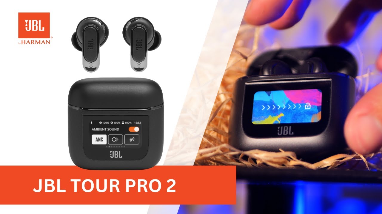 Unboxing JBL Tour PRO 2 - Prvé slúchadlá s displejom na svete - YouTube