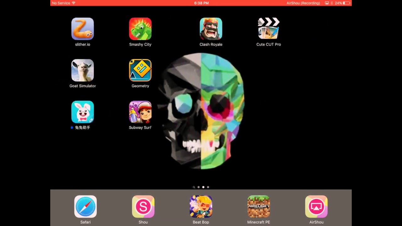 Showing my games in my iPad! - YouTube