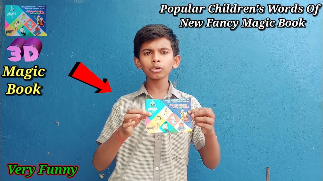 3D Magic Book , Popular Children's Words Of New Fancy Magic Book || The ...