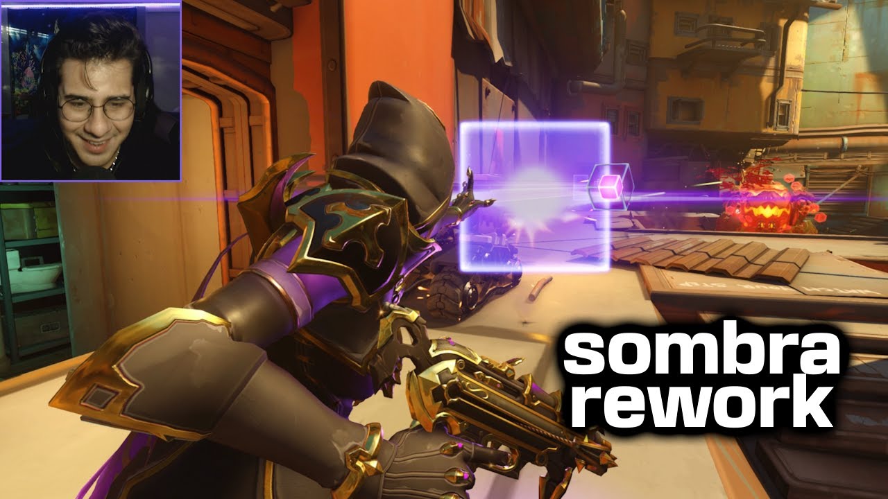 Sombra Main Plays the New Sombra Rework in Overwatch 2! - YouTube