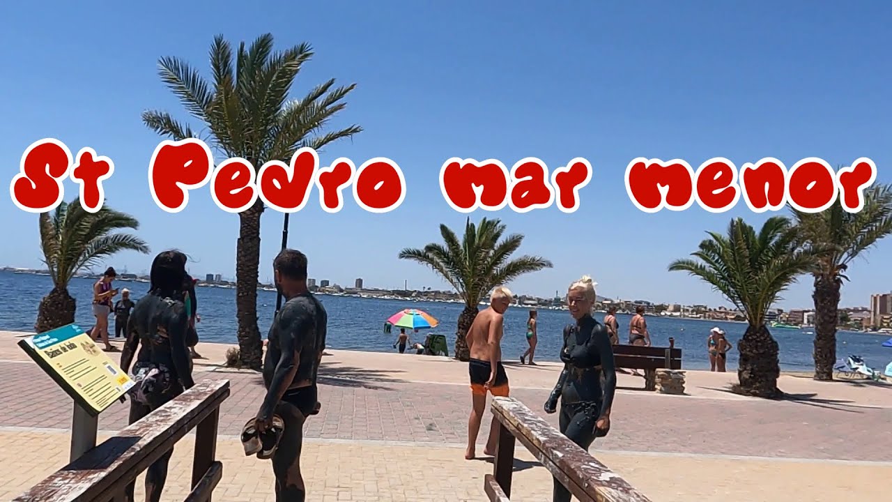 🛁 Lo Pagán Mud Baths & Beaches | San Pedro del Pinatar Walking Tour ...