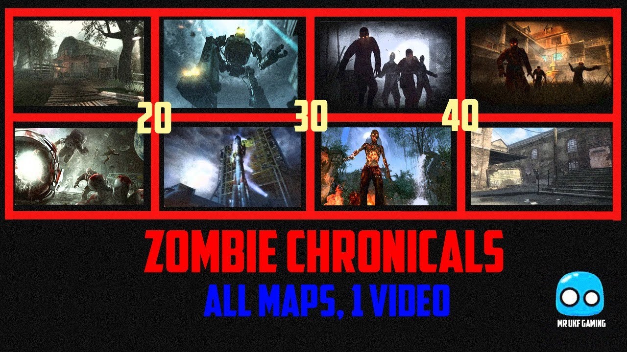 ZOMBIE CHRONICLES ALL MAPS IN ONE VIDEO!! - YouTube