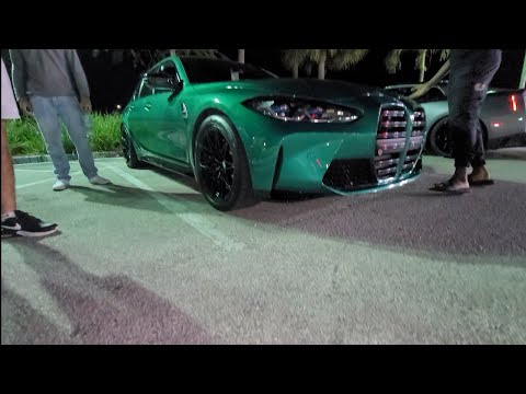 BMW M3 G80 Comp RWD vs Camaro SS LS3 Cam Headers E85 Manual