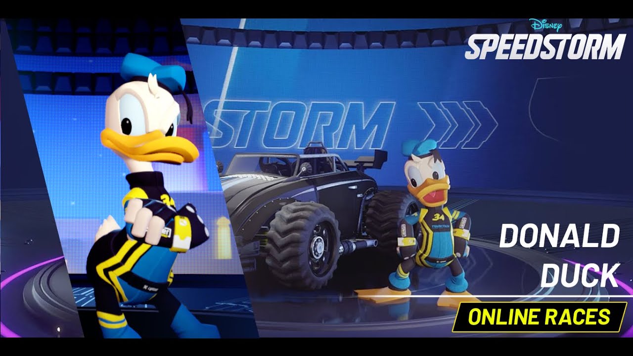 Disney Speedstorm - Donald Duck - Online Races - YouTube