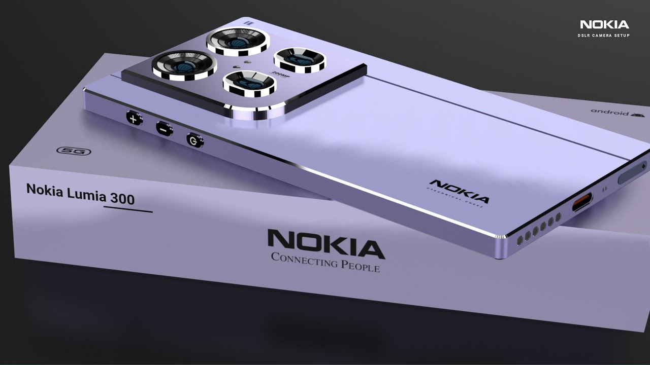 Nokia Lumia 300 - 5G,Snapdragon 8 Gen 4 ,200MP Camera,6100mAh Battery,512GB Storage//Nokia Lumia ...