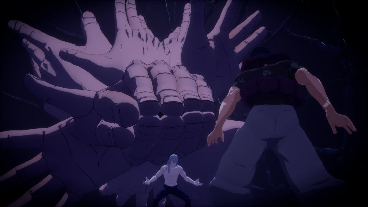 Toji breaking Mahito's Domain Expansion from within !! - YouTube