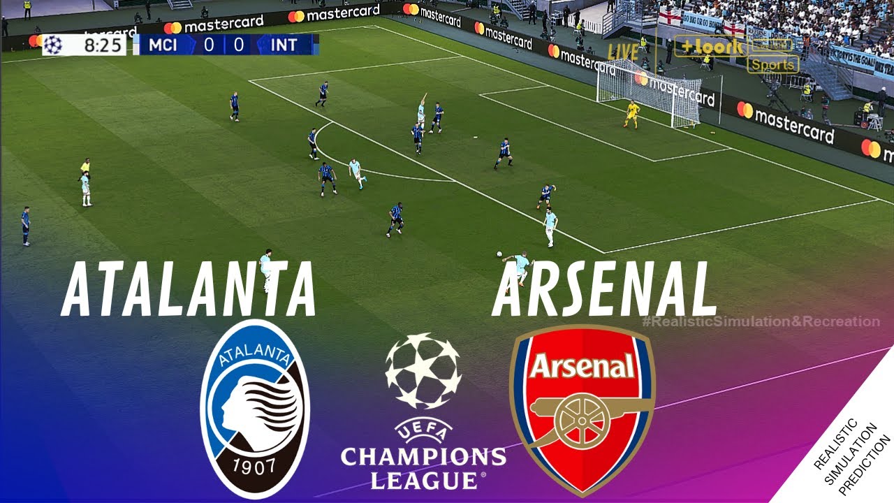Atalanta vs Arsenal | 2024 Champions League - Full Game ⚽ eFootball ...
