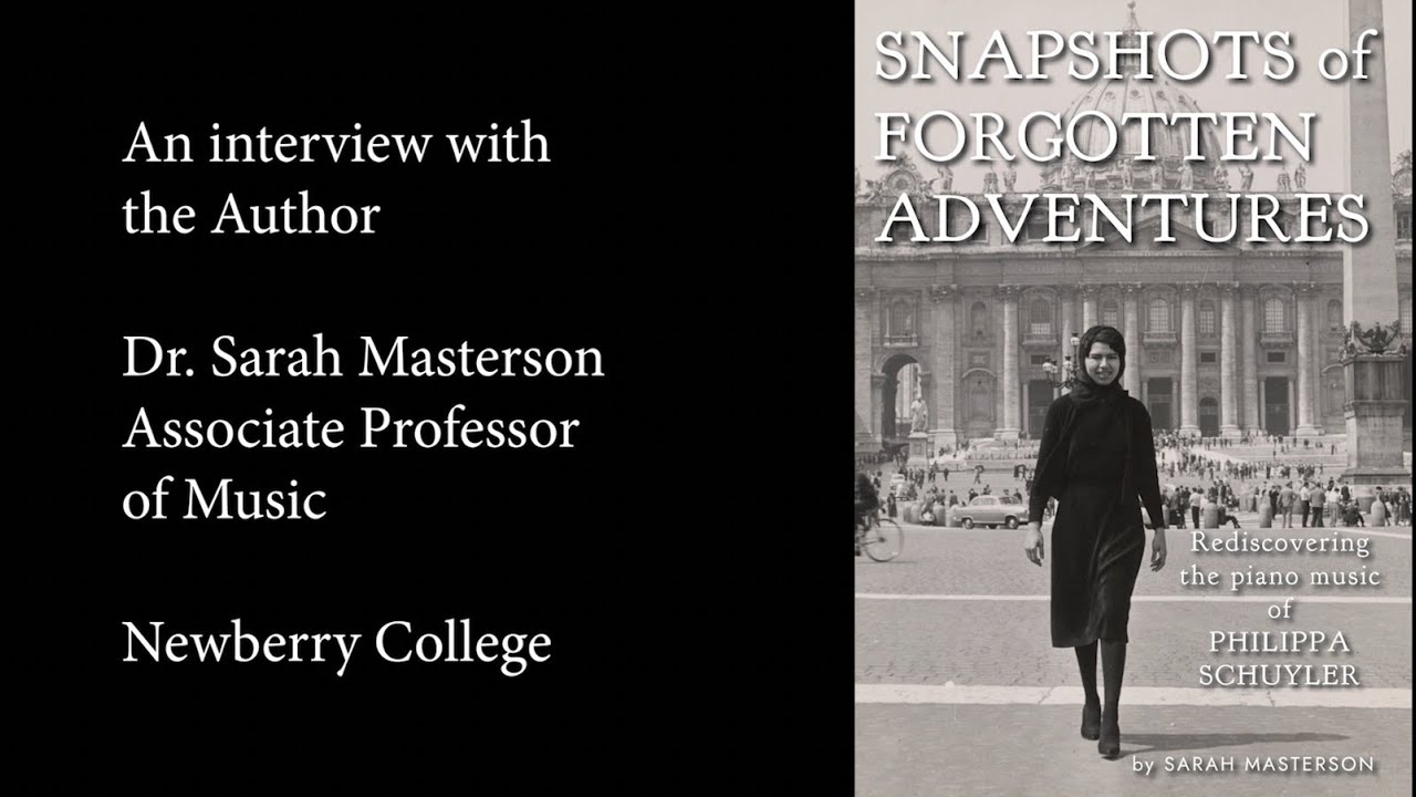 Interview: Philippa Schuyler Album and Book - YouTube