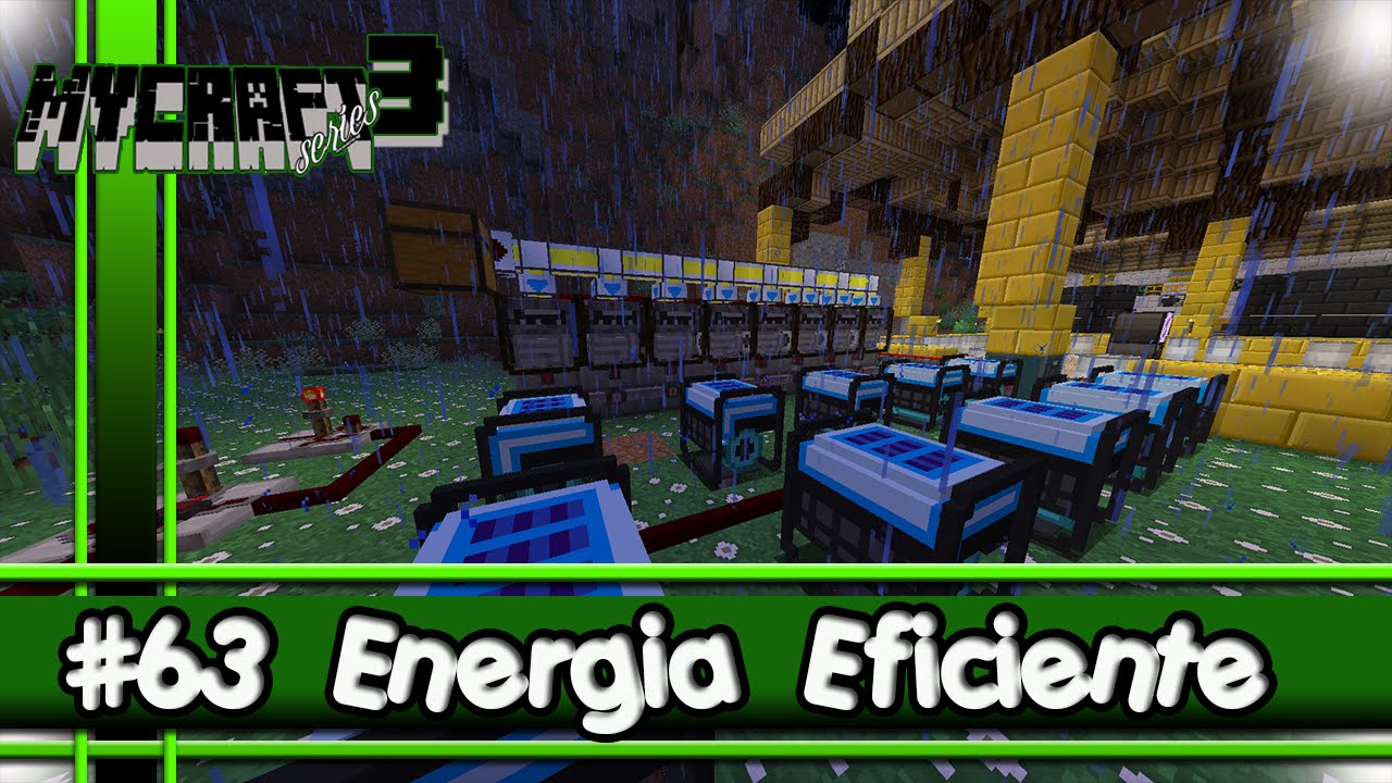 Mycraft 3 - EP63 - Sistema Eficiente de Energia no Minecraft - YouTube