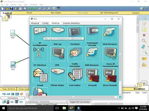 How to Create a Local Area Network in CISCO Packet Tracer - YouTube