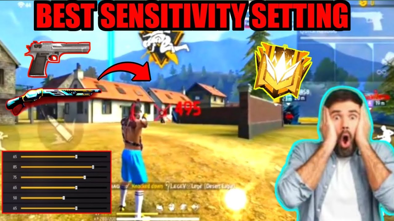 BEST SENSITIVITY SETTING ⚙️| FOR EASY HEADSHOTS ON ANDROID DEVICES💥 ...