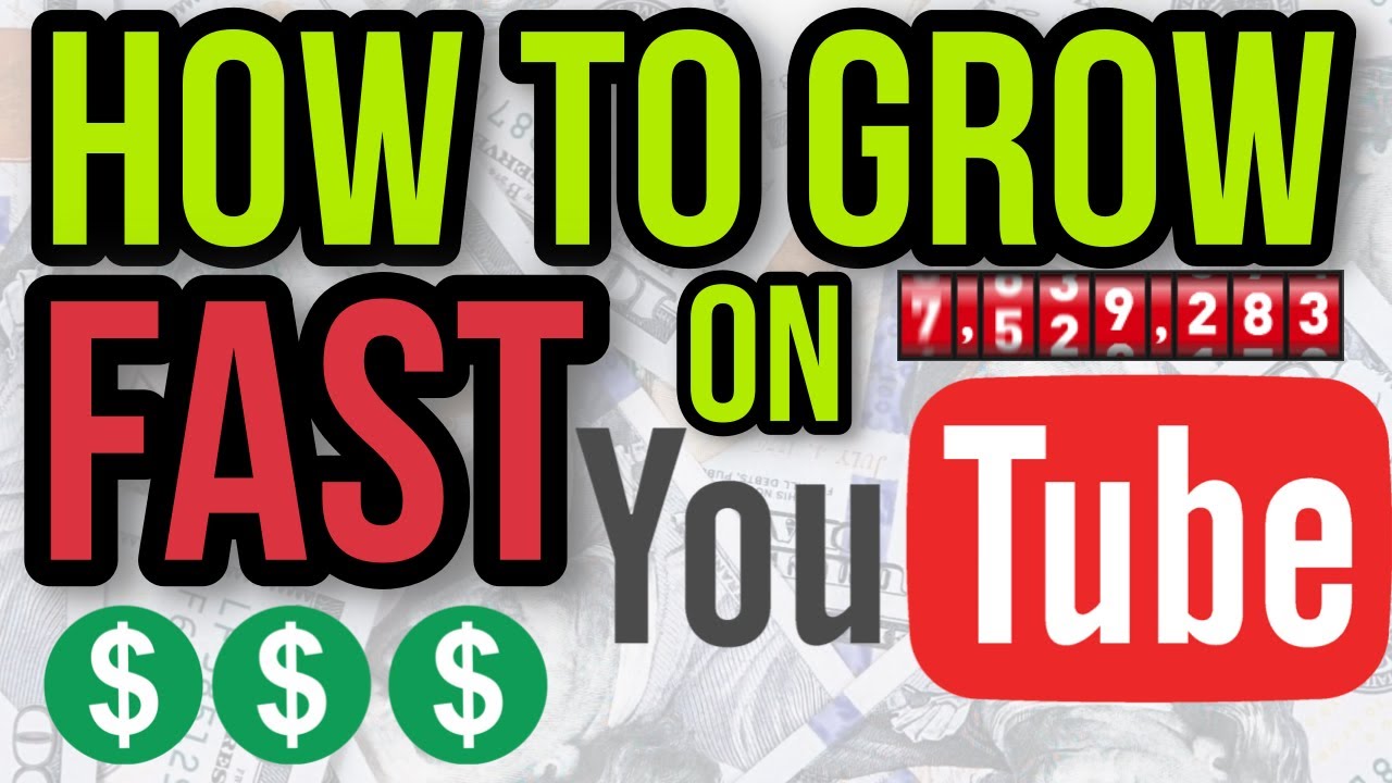 How To Grow EXTREMELY FAST on YOUTUBE!! (YouTube Tips and Tricks) 2020 ...