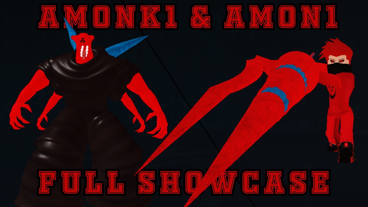 AmonK1 & Amon1 FULL Showcase! | Ro-Ghoul | Roblox - YouTube