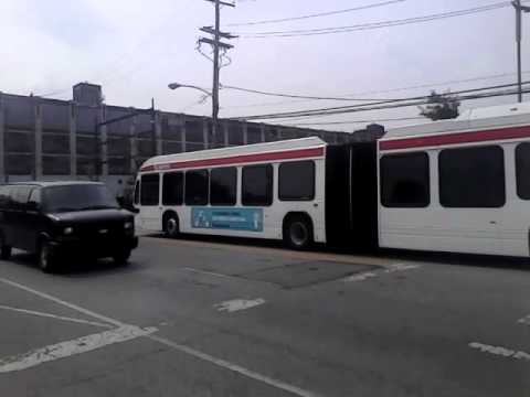 SEPTA NOVA LFSA MIDVALE Depot Deadhead - YouTube