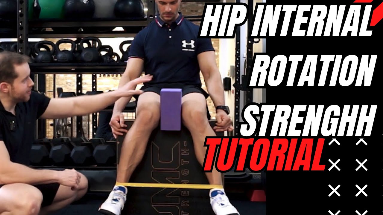 STRENGTHEN HIP INTERNAL ROTATION - YouTube