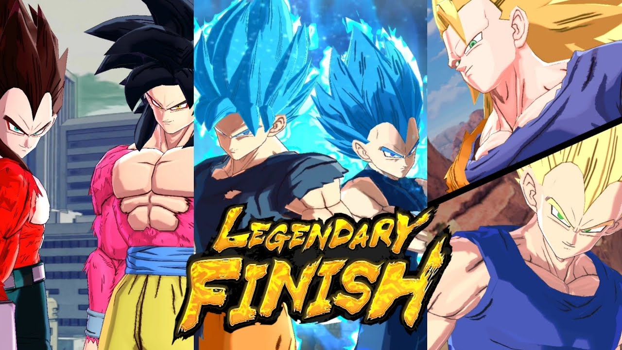 all tag Goku & Vegeta's Legendary Finishes! - YouTube