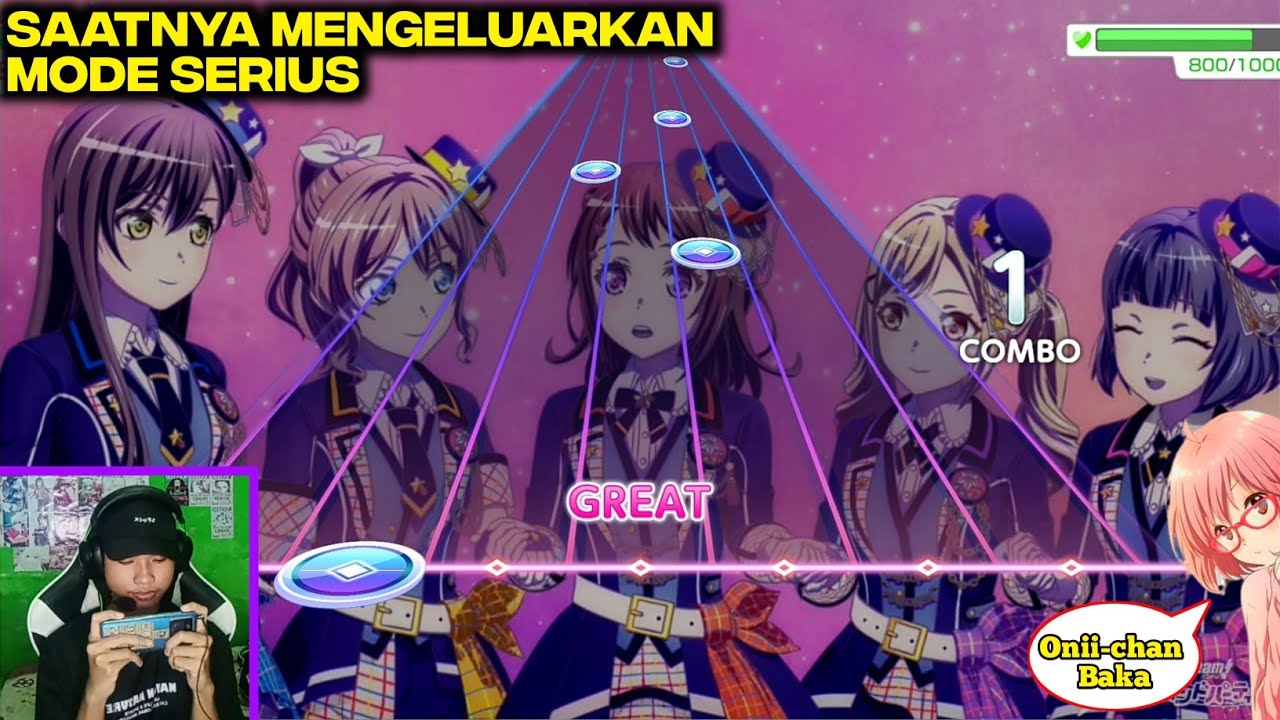 NYOBAIN GAME BANG DREAM!, WIBU PASTI SUKA - YouTube