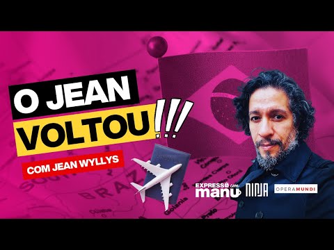 JEAN WYLLYS FALA SOBRE A SUA VOLTA AO BRASIL  - Expresso com Manu 21/07/23