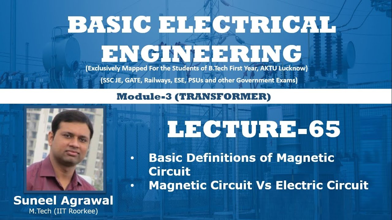 Module-3 I L-65 I Basic Electrical Engineering I Basics of Magnetic Circuit - YouTube