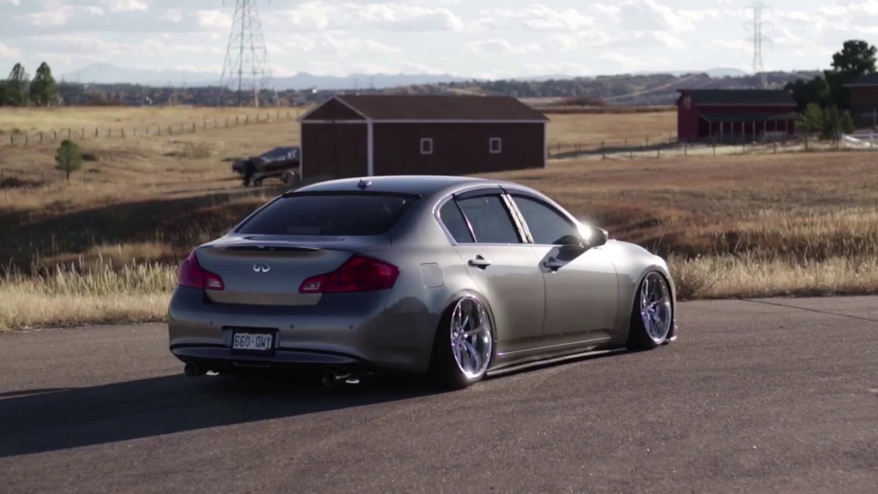 Bagged G37 ---@cezg37life - YouTube