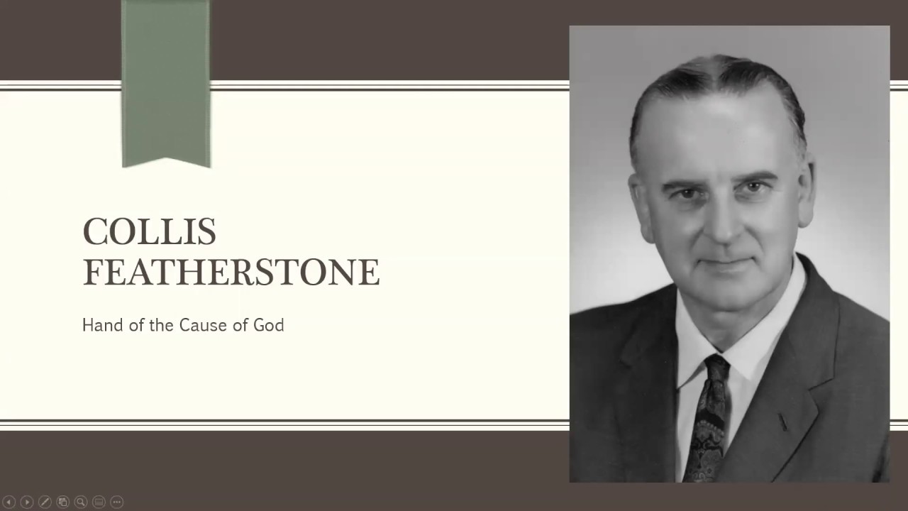 Collis Featherstone - Australian Centenary presentation by Graham ...