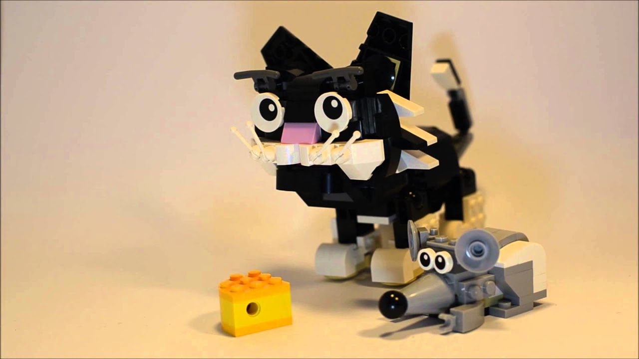 Brick N Brax LEGO Creator set #31021 Review (Cat & Mouse) - YouTube