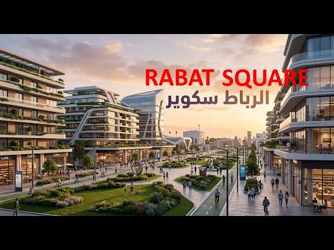 RABAT وأخيرا جولة ولا أروع في الرباط سكوير بالشوارع الراقية والإقامات الفاخرة ومنظرالمساحات الخضراء