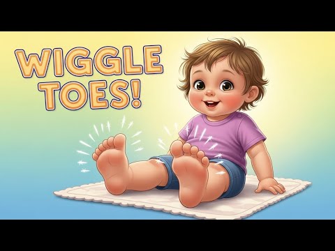 Wiggle, Wiggle, Little Toes! 👣 Fun Kids Action Song