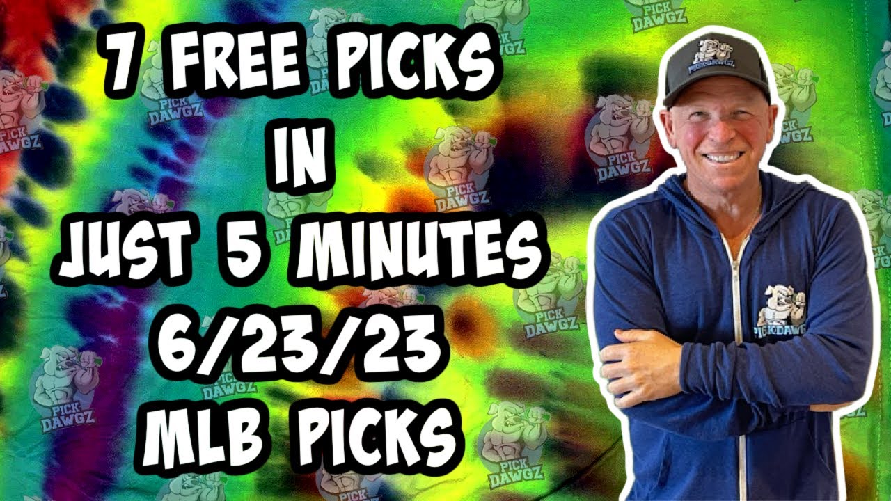 MLB Best Bets for Today Picks & Predictions Friday 6/23/23 | 7 Picks in ...