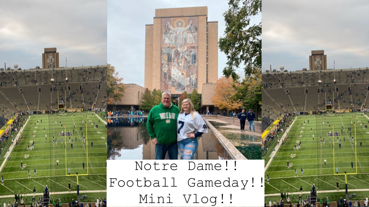 IRISH GAMEDAY MINI VLOG!!! - YouTube