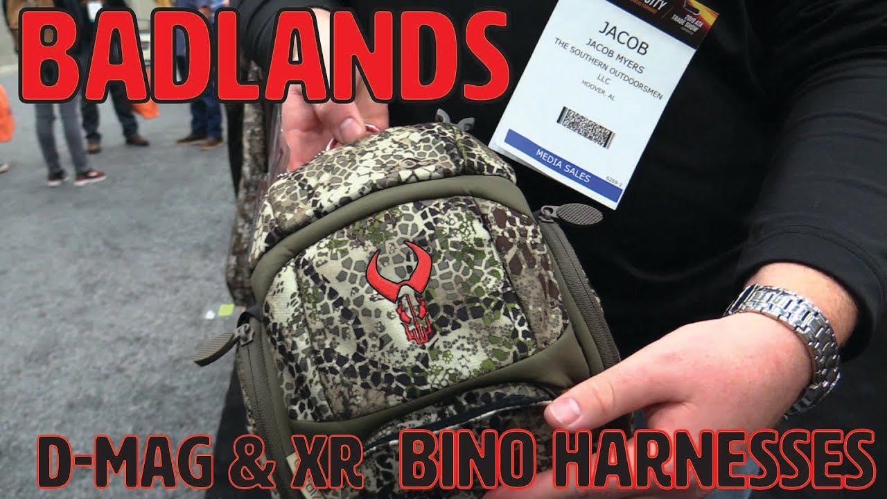 BADLANDS D-MAG & XR BINO HARNESSES - 2019 ATA SHOW - YouTube