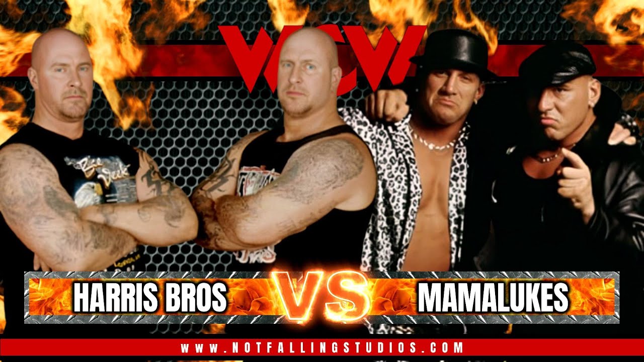 Harris Brothers VS Mamalukes #wcwwrestling #wcw #nfsmedia #wrestler # ...