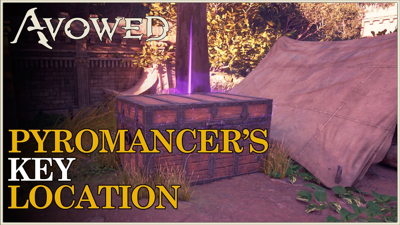Where to find Pyromancer's Key - Avowed - YouTube
