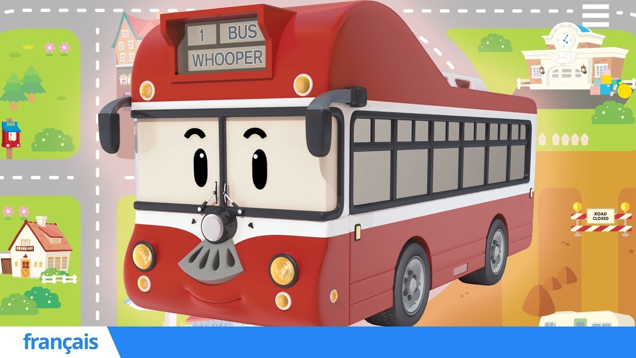 🚐Voyage de Tanguy à Vroom Whooper | Robocar POLI Français - YouTube