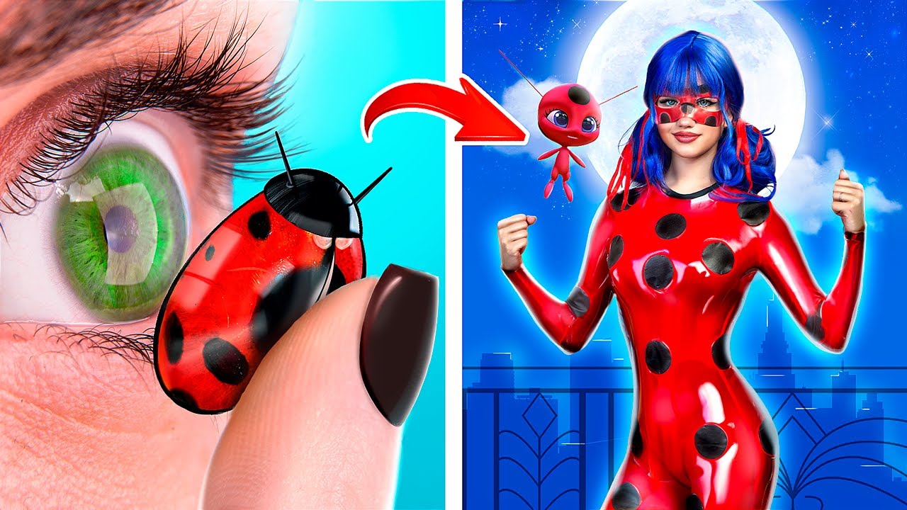 Ich wurde von Lady Bug Adoptiert! Wie man ein Wundersamer Ladybug wird ...