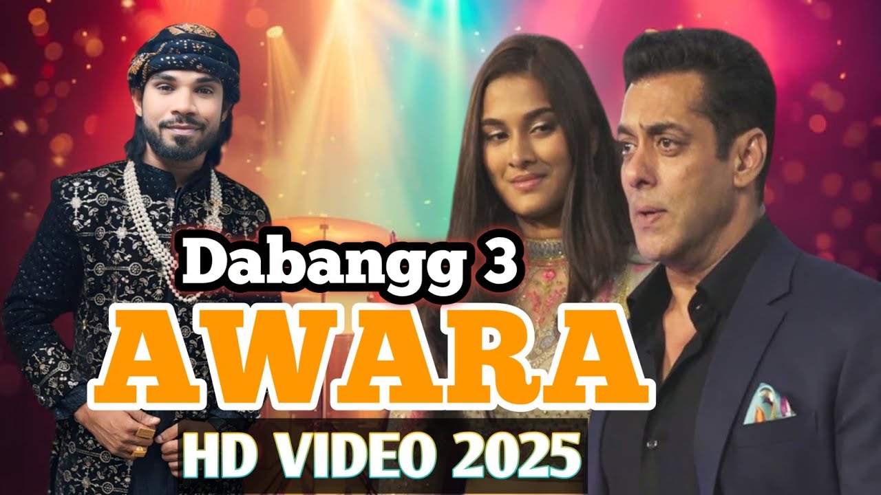 Full Video Song Awara | Salman Ali || Salman Khan | Dabangg 3 || Cover ...